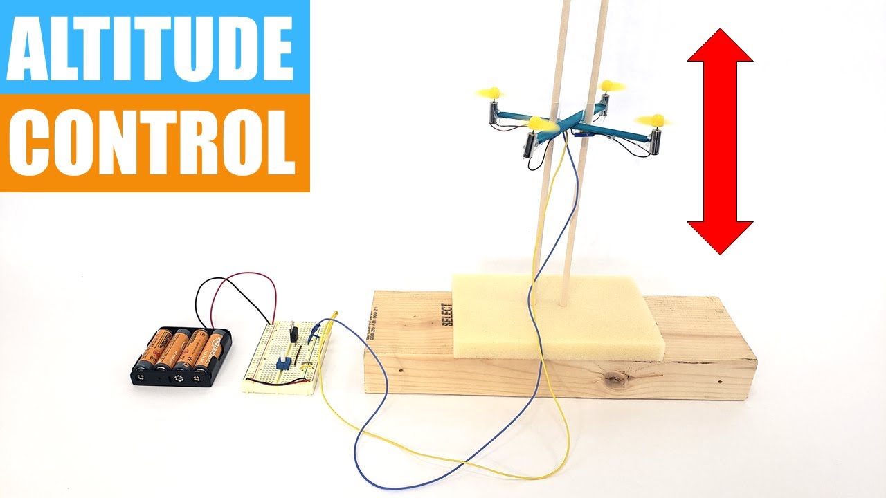 DIY Mini Drone Part 2: Altitude Control Circuit | Drone Science Project