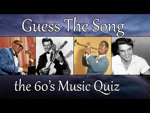 Guess The 60's Song | Music Quiz | The Greatest 1960's Songs