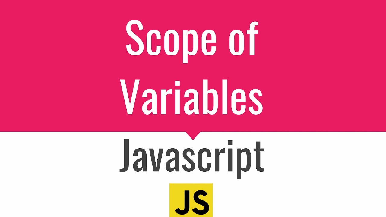 Javascript - Scope of Variables - Global and local variables
