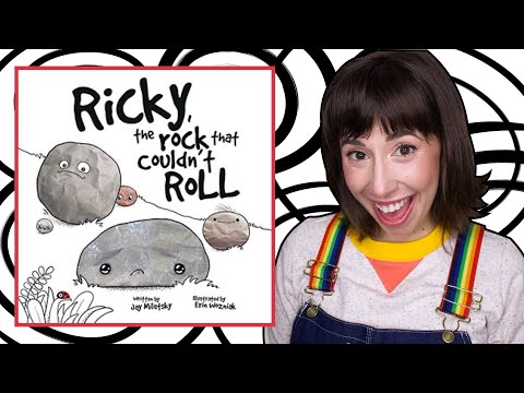 Ricky the Rock that Couldn't Roll | Read Aloud StoryTime with Bri Reads | Stop Motion Animated