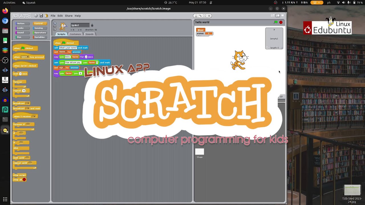 Linux App - Scratch