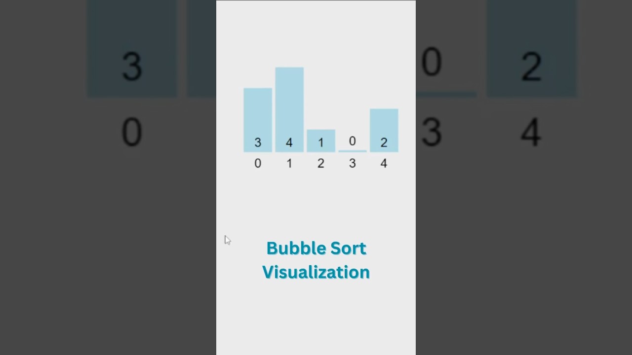 Learn Bubble sort in 20 Seconds Easily!