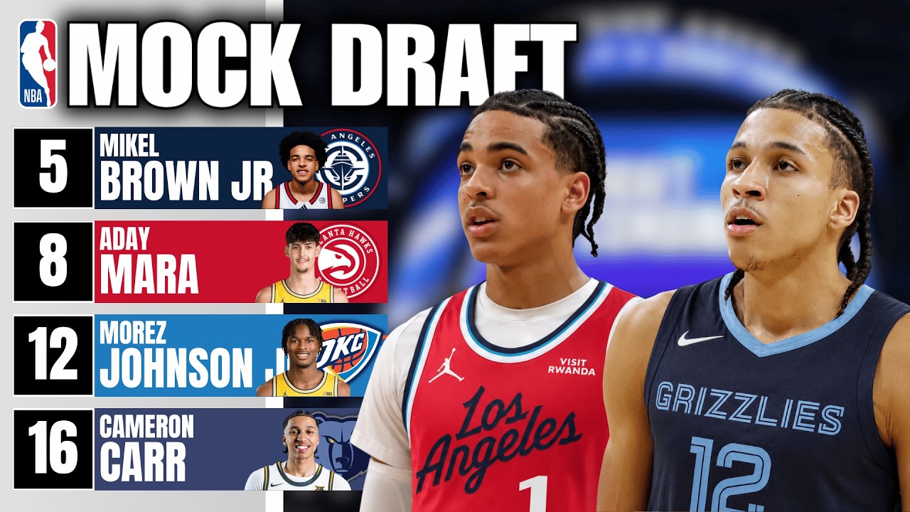 2026 NBA Mock Draft After the NBA Draft Combine | FULL First Round