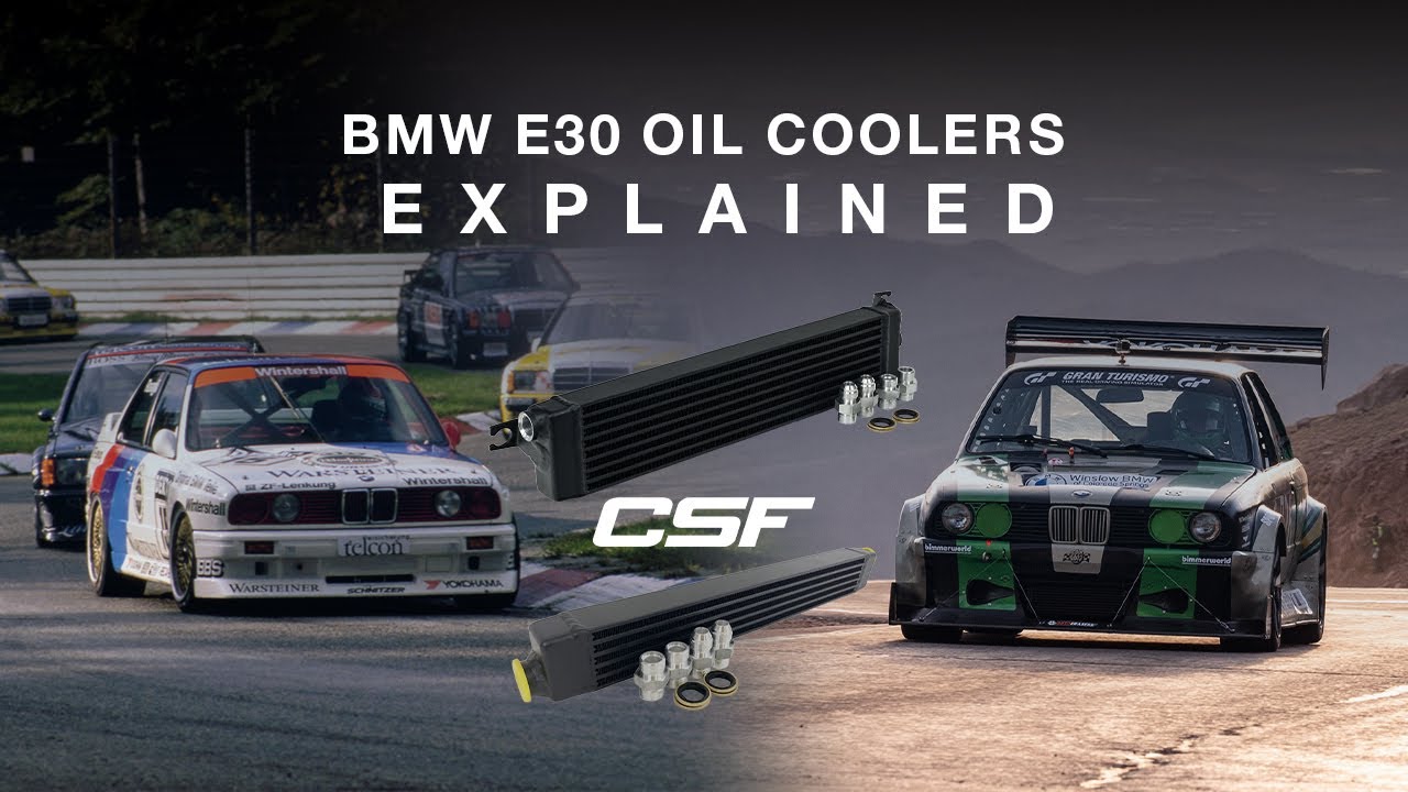 Everything you need to know about CSF BMW E30 Oil Coolers
