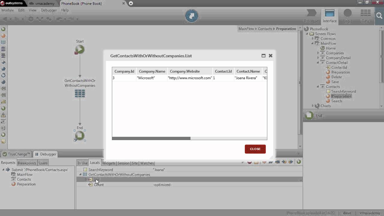Page Life Cycle Overview - OutSystems Platform Training