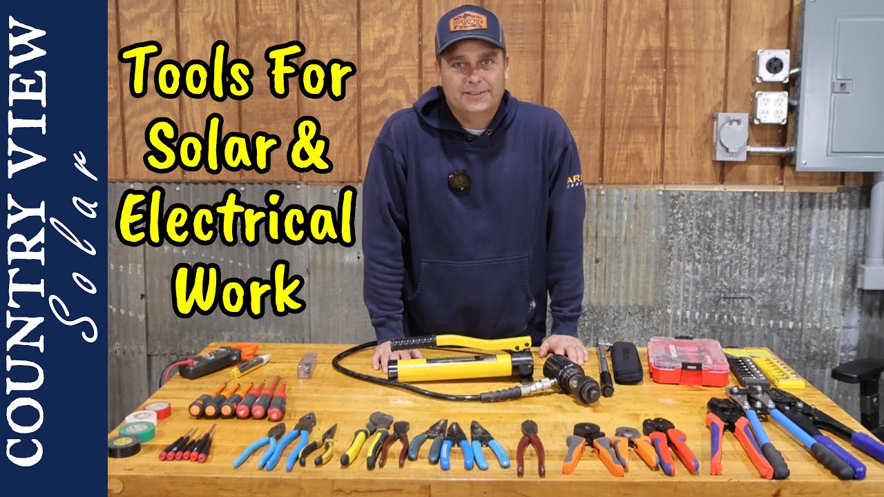 Solar and Electrical Tools that I use and you might want.