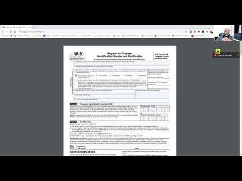 Print your 2021 W9 So You Can Get Paid