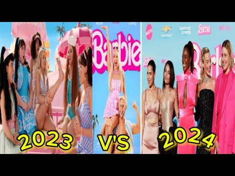 Barbie 2023 Hollywood movie Cast (2023)(2024)l cast then and now #movie this movie is best