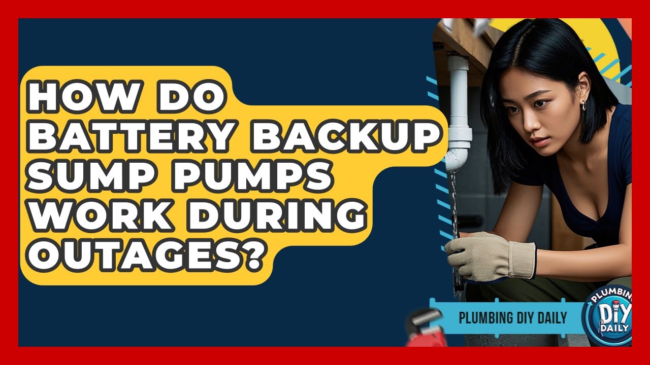 How Do Battery Backup Sump Pumps Work During Outages? - Plumbing DIY Daily