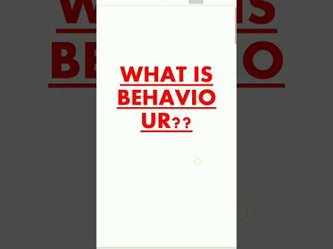 what is behaviour #concept ##quick #education #behaviours #behaviour#psychology #quick #learning #