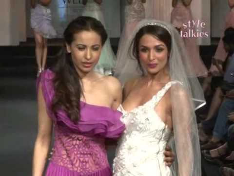 Aamby Valley India Bridal Fashion Week: Malaika Arora Khan Walks For Mandira Wirk