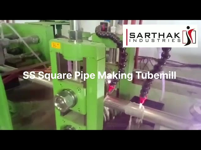 SS Pipe Making Machinery - Stainless Steel Pipe Plant Manufacturer from ...
