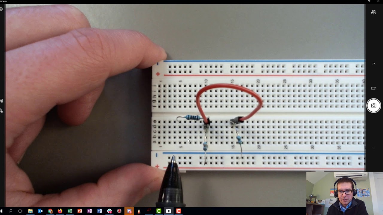 Lab 1: Building a circuit on the breadboard
