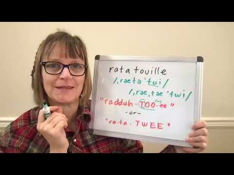How to Pronounce Ratatouille