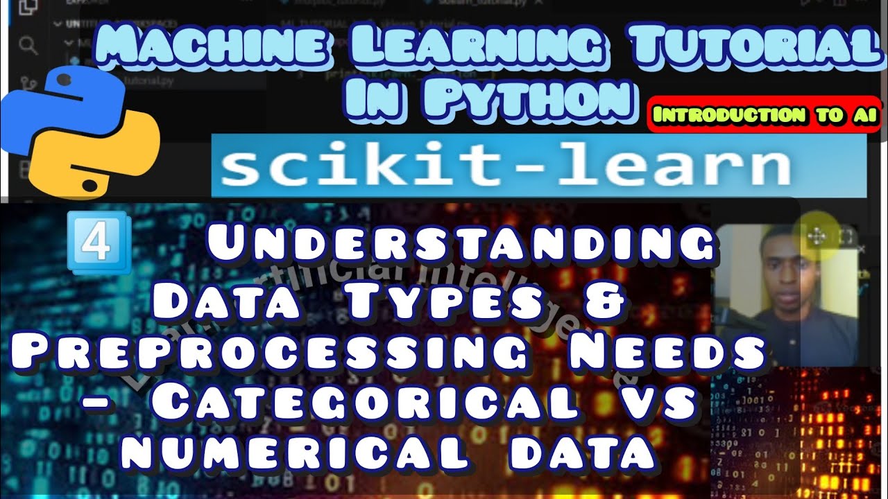 Understanding Data Types and Preprocessing in Python | Chapter 4 Machine Learning Tutorial