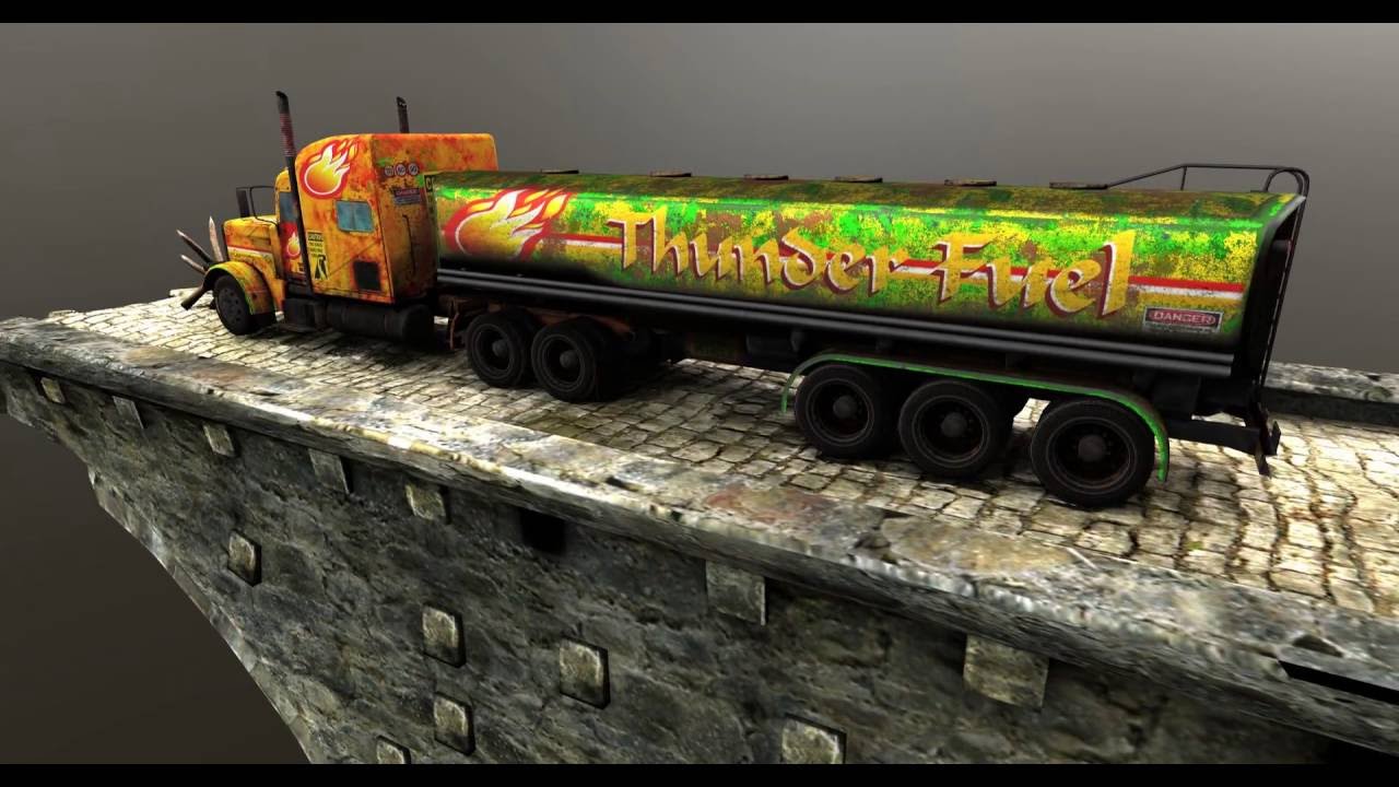 3DModels-Textures: Fuel Truck