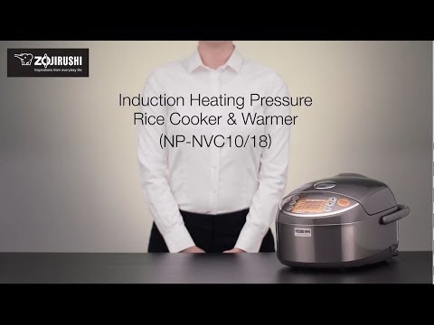 Zojirushi Induction Heating Pressure Rice Cooker & Warmer NP-NVC10/18
