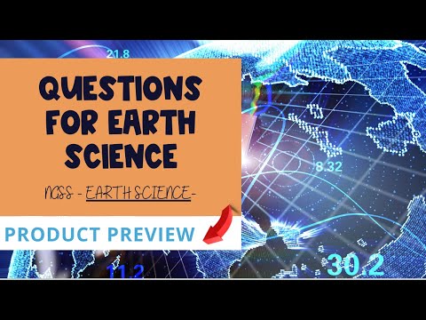 Questions for Earth Science