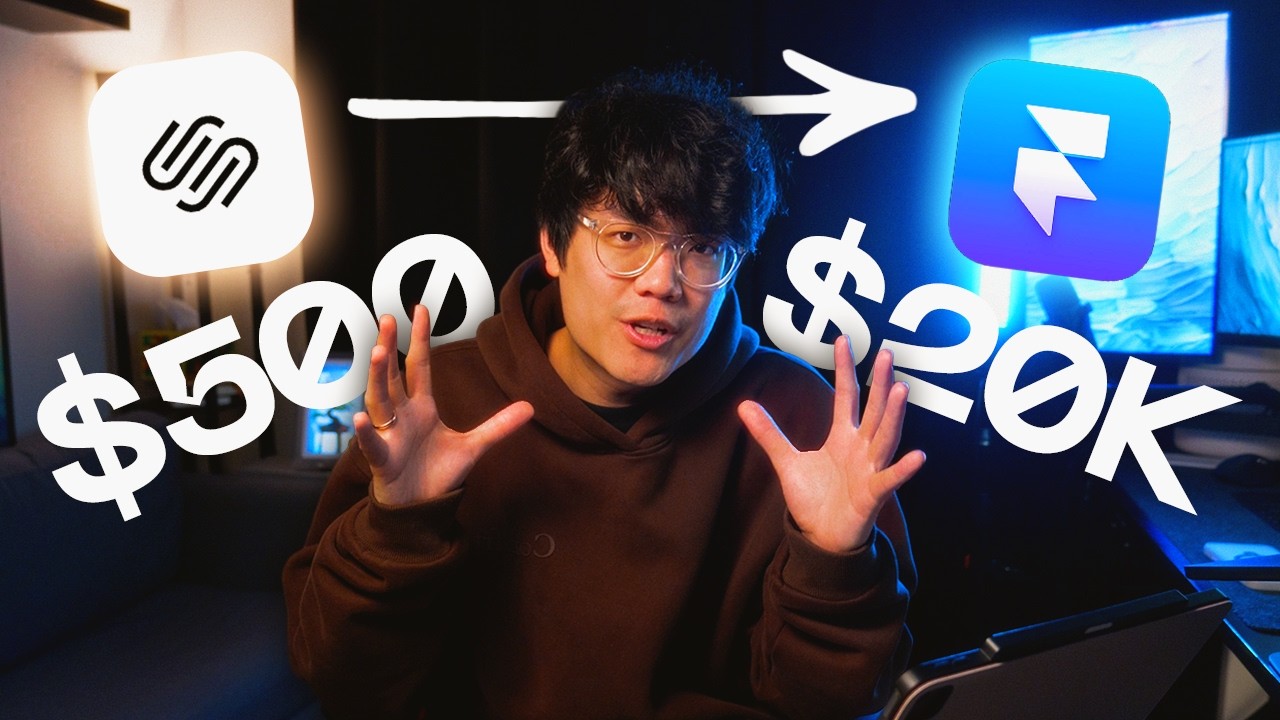 $500 to $20K Websites: 5 Key Changes (Squarespace to Framer)