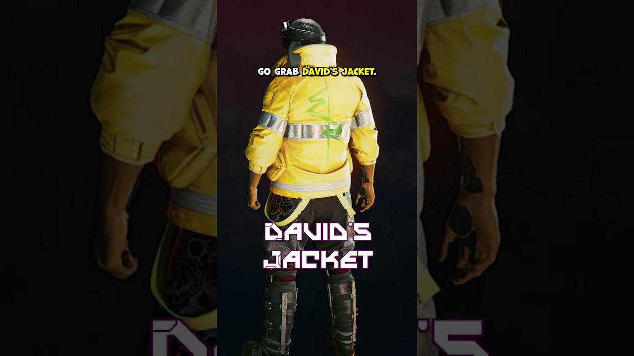 How to Find Guts and David's Jacket from Edgerunners | #cyberpunk2077 #shorts