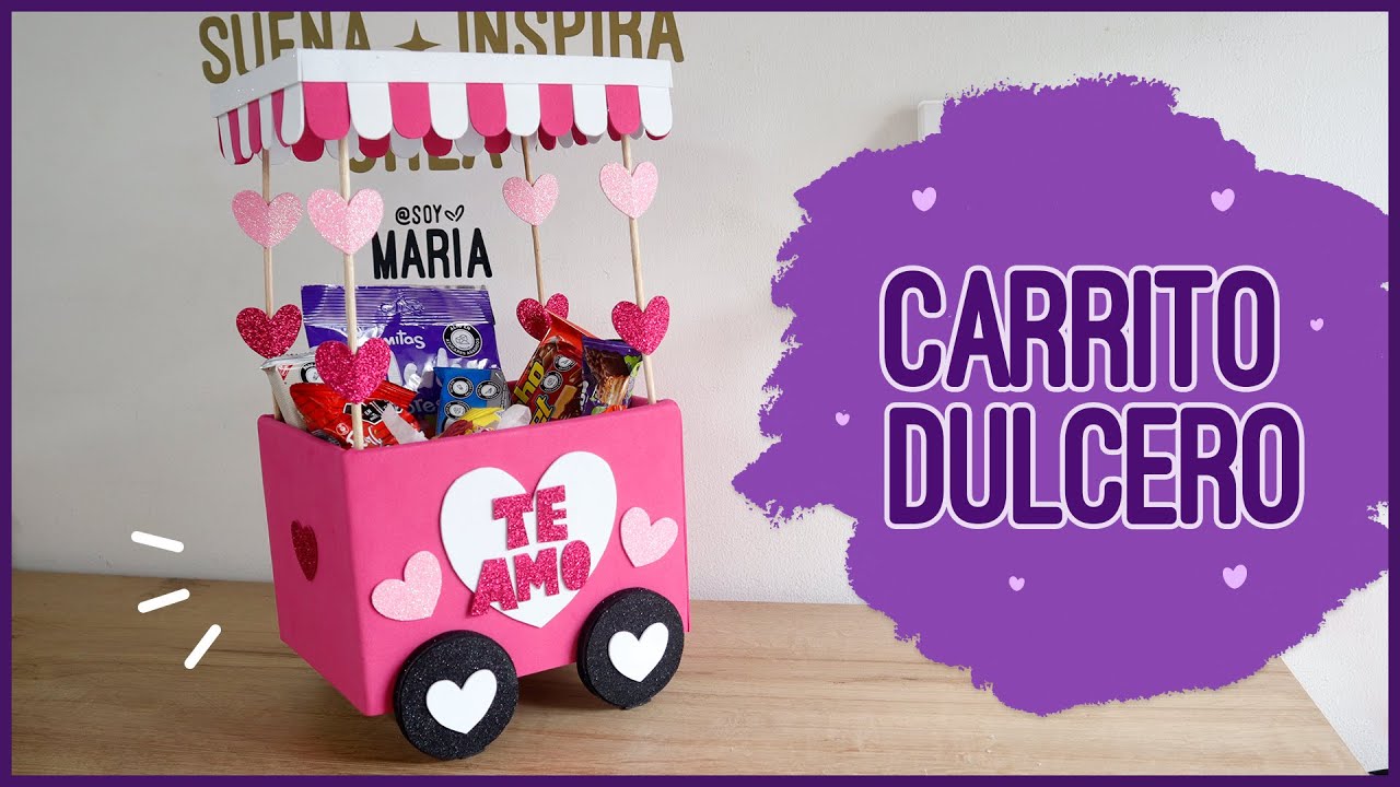How to make a candy cart – a DIY gift on a budget ♥ I'm Maria Zapata