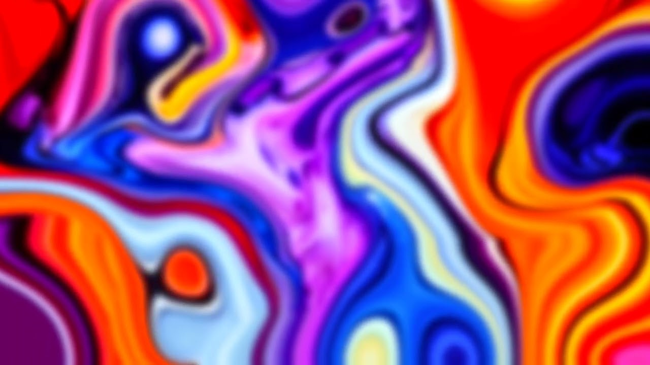 Swirls of marble. Liquid marble texture. Marble ink colorful. Background Marbling Video