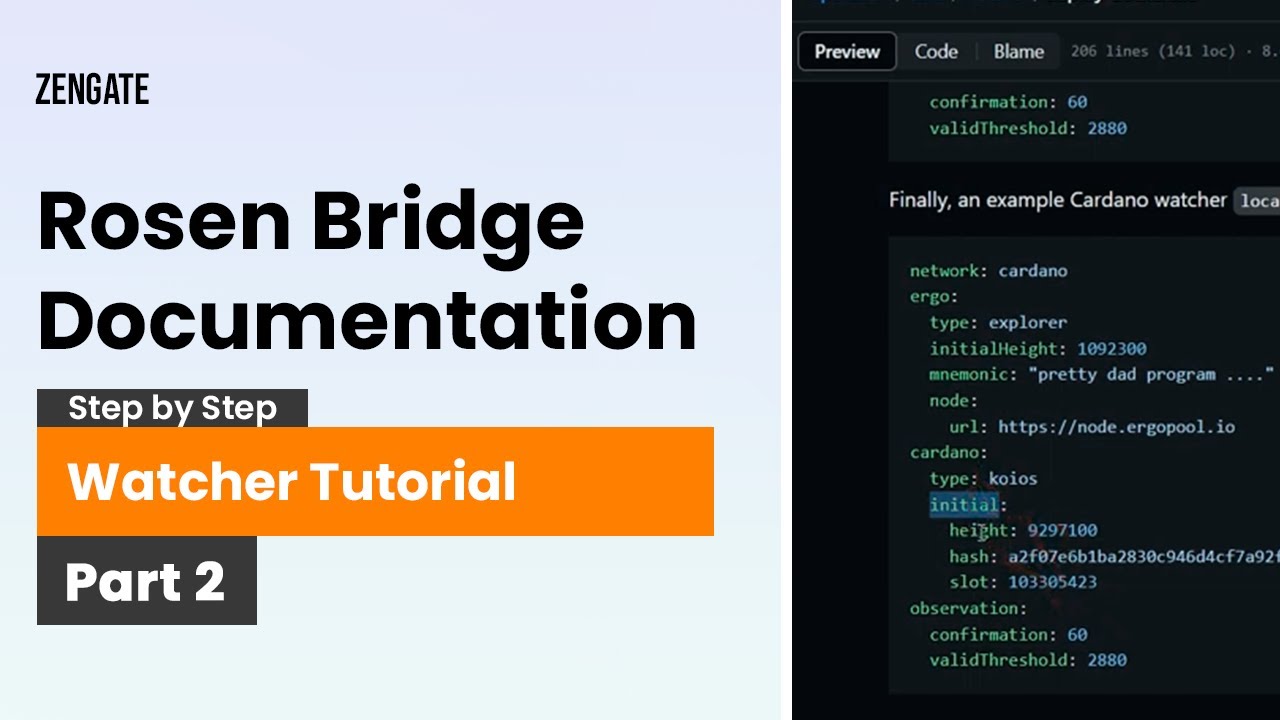 Watcher Tutorial #2 - RosenBridge