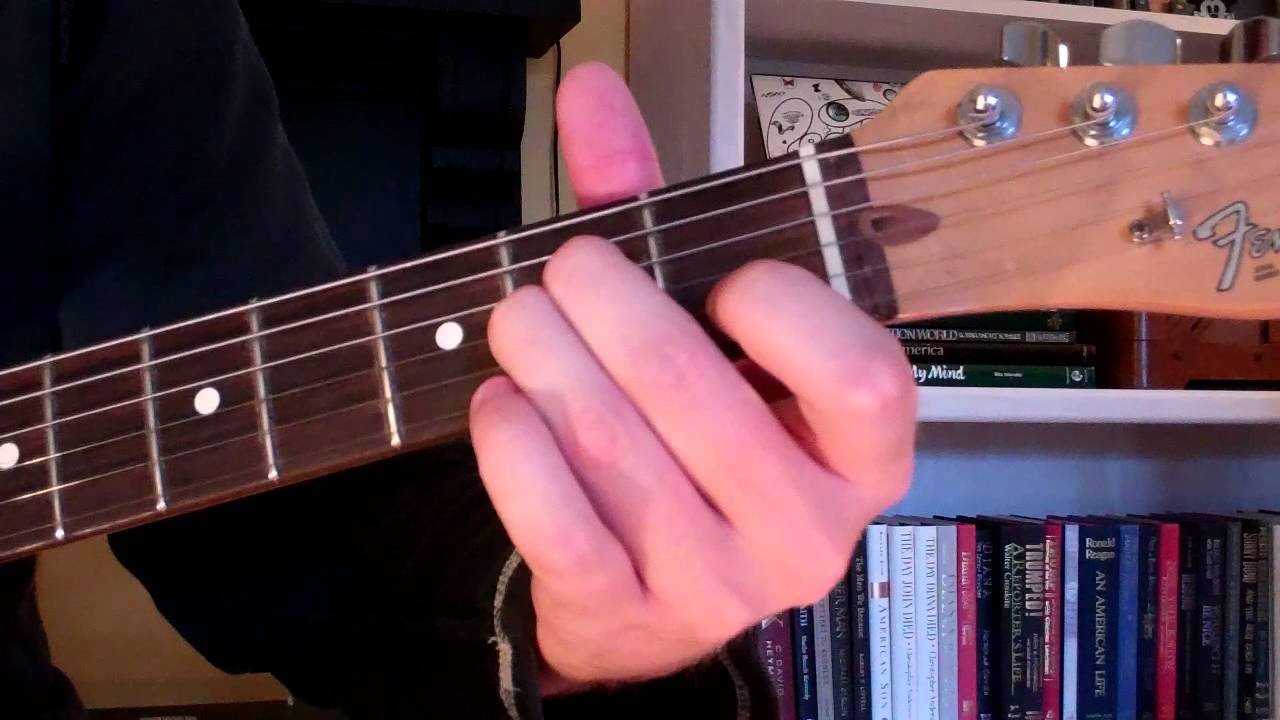 How To Play the Asus2 Chord On Guitar (Suspended Chord)
