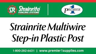 Multiwire Step-in Plastic Posts - Premier1Supplies