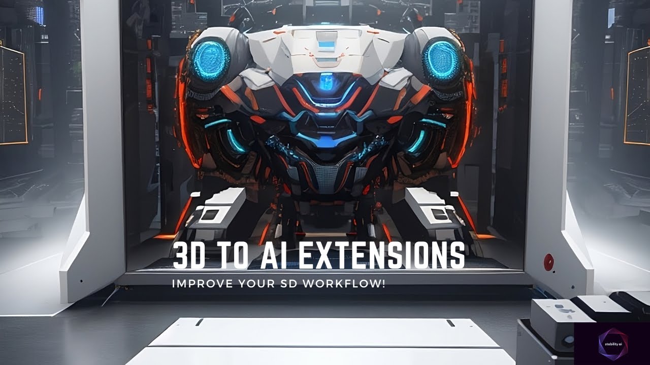 3D to Ai extensions in stablediffusion