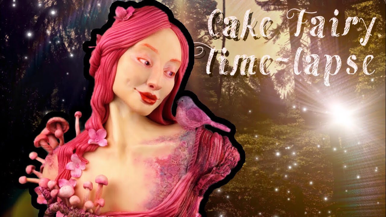 Pink Fairy Cake Timelapse Pretty in Pinks competition