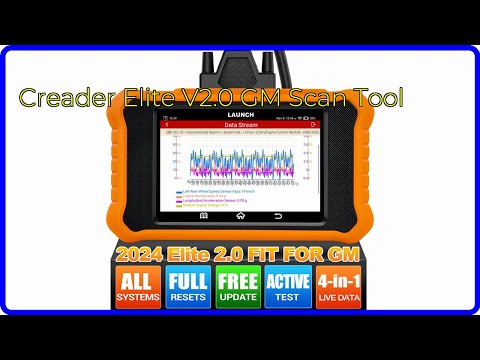 REVIEW (2025): Creader Elite V2.0 GM Scan Tool. ESSENTIAL details.