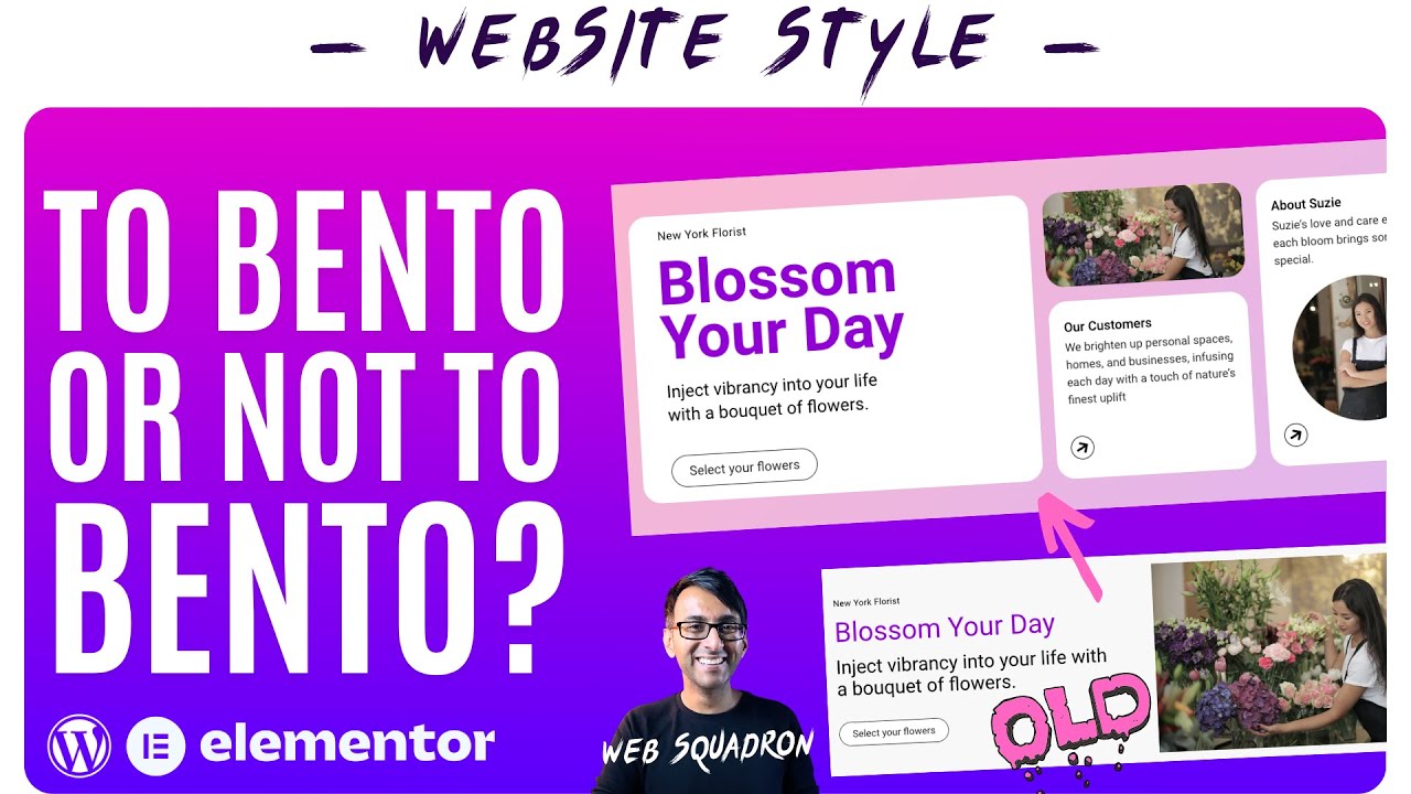 Bento Hero Banner WordPress Tutorial - Elementor