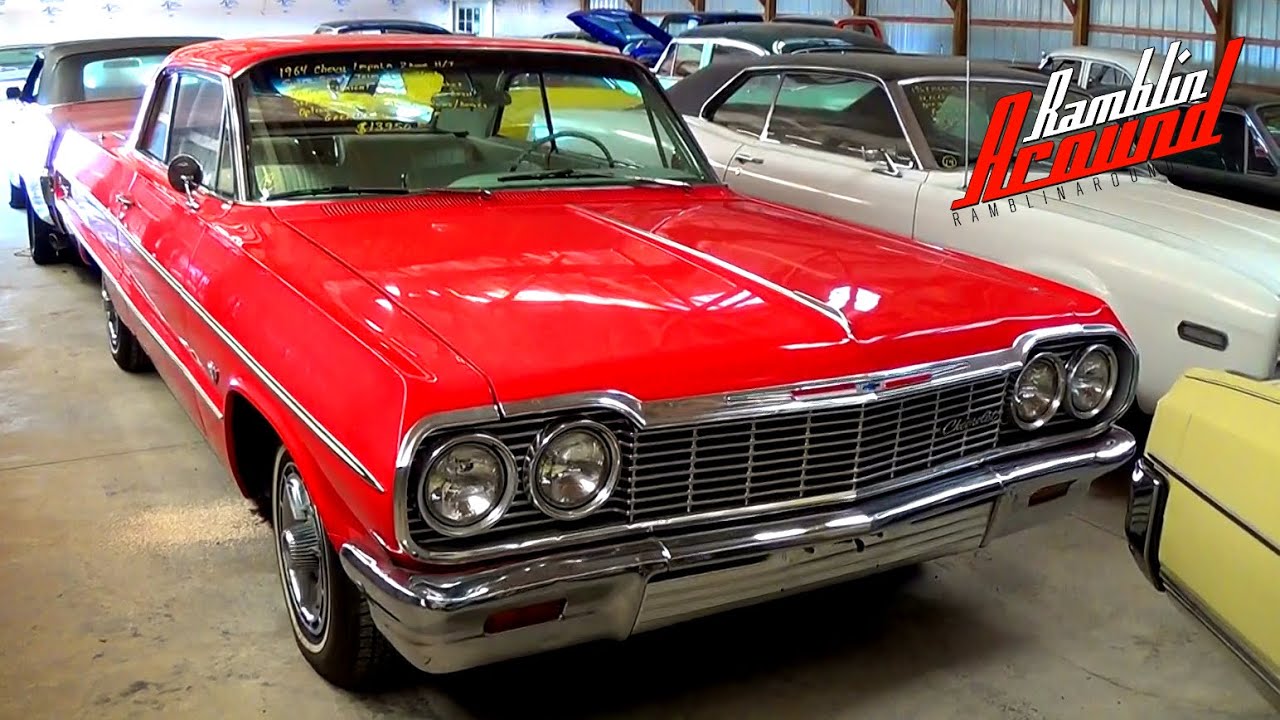 1964 Chevrolet Impala V8 SS trim Red at Country Classic Cars