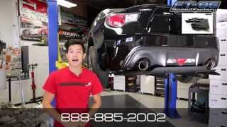 FT-86 SpeedFactory Rear Diffuser (non aggressive) - 2013+ FT-86 | FTSpeed