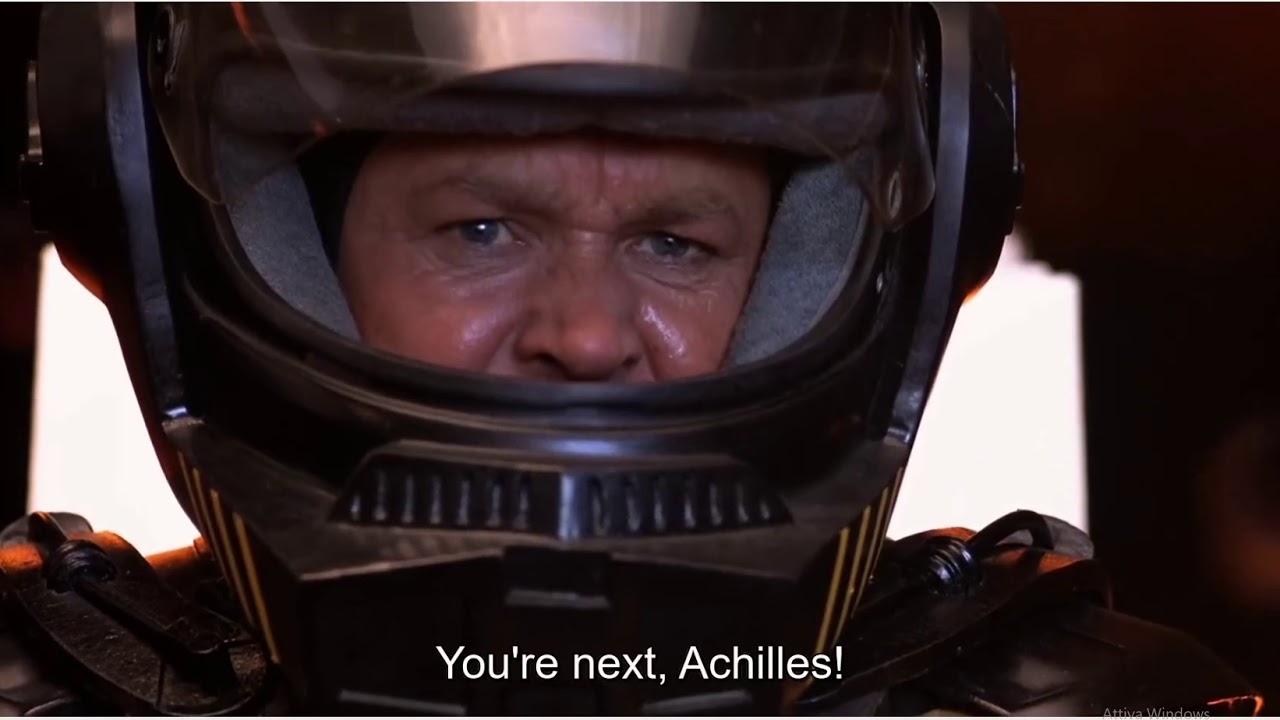 Robot Jox - You're next, Achilles!
