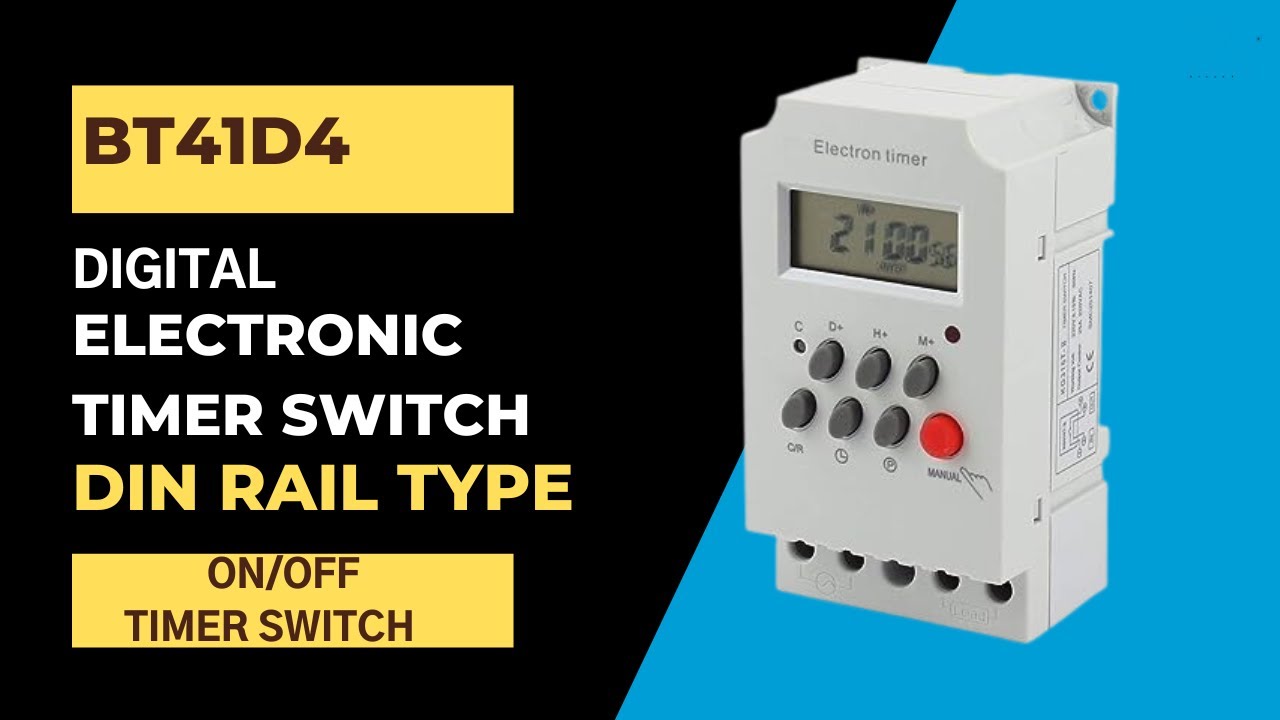 BT41D4 Digital Electronic Timer Switch