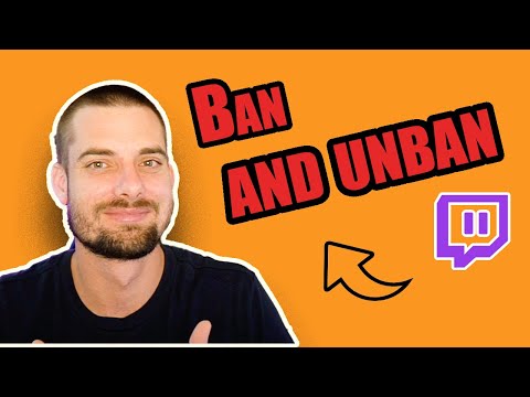 How to Ban and Unban Someone on Twitch