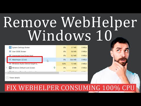 How to Remove WebHelper | Fix WebHelper consuming 100% CPU