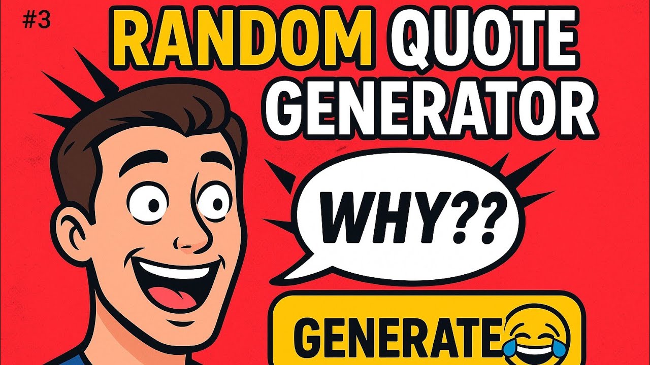 Generate INSTANT Motivation: A New Quote Generator Tool#JavaScript #Coding #WebDevelopment #Frontend