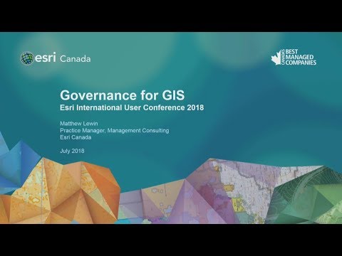 Governance for GIS
