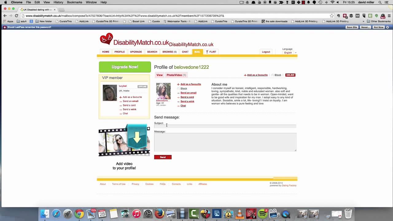 How to use disabilitymatch site: Disabled dating site.