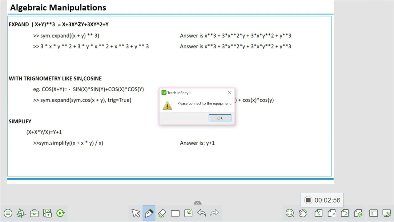 Symbolic Paradigm using Python