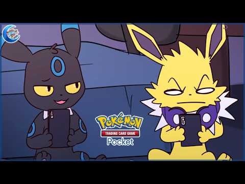 Jolteon plays Pokemon TCG Pocket and instantly regrets it - Problematic Eeveelutions