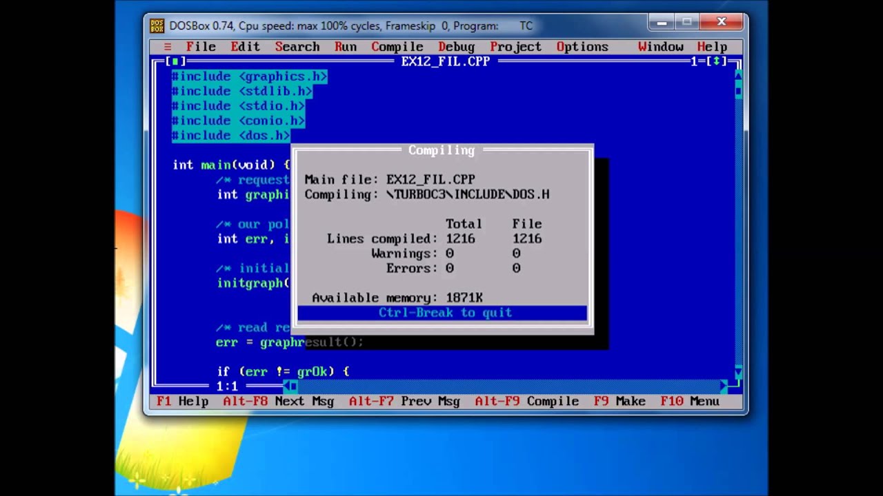 #12 fillpoly - Built-in function in C graphics.h