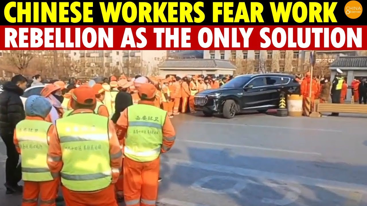 Chinese Workers Fear Work! Every Industry Fails to Pay, Rebellion Now ...