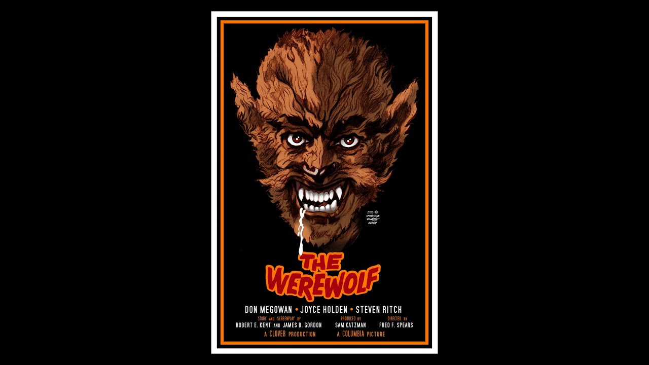The Werewolf (1956) Poster Artwork Showcase