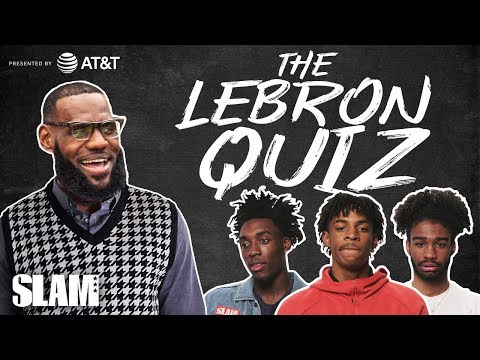 KING'S CLASS: How Well Do Rookies Know LeBron James? 👑 | SLAM Quiz