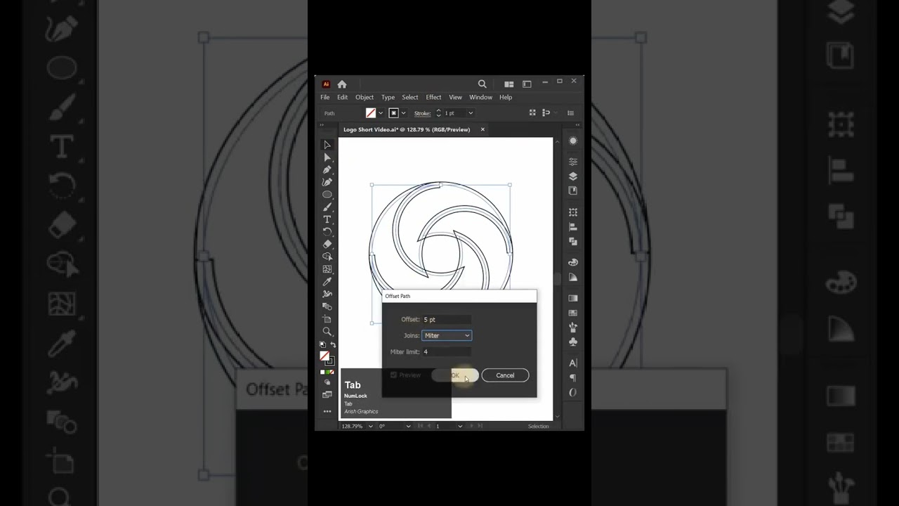 How to create a Professional Colourful Circle Company Logo Design