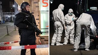 Germany 'terror attack': 'Far-Right' suspect found dead after 10 people ...